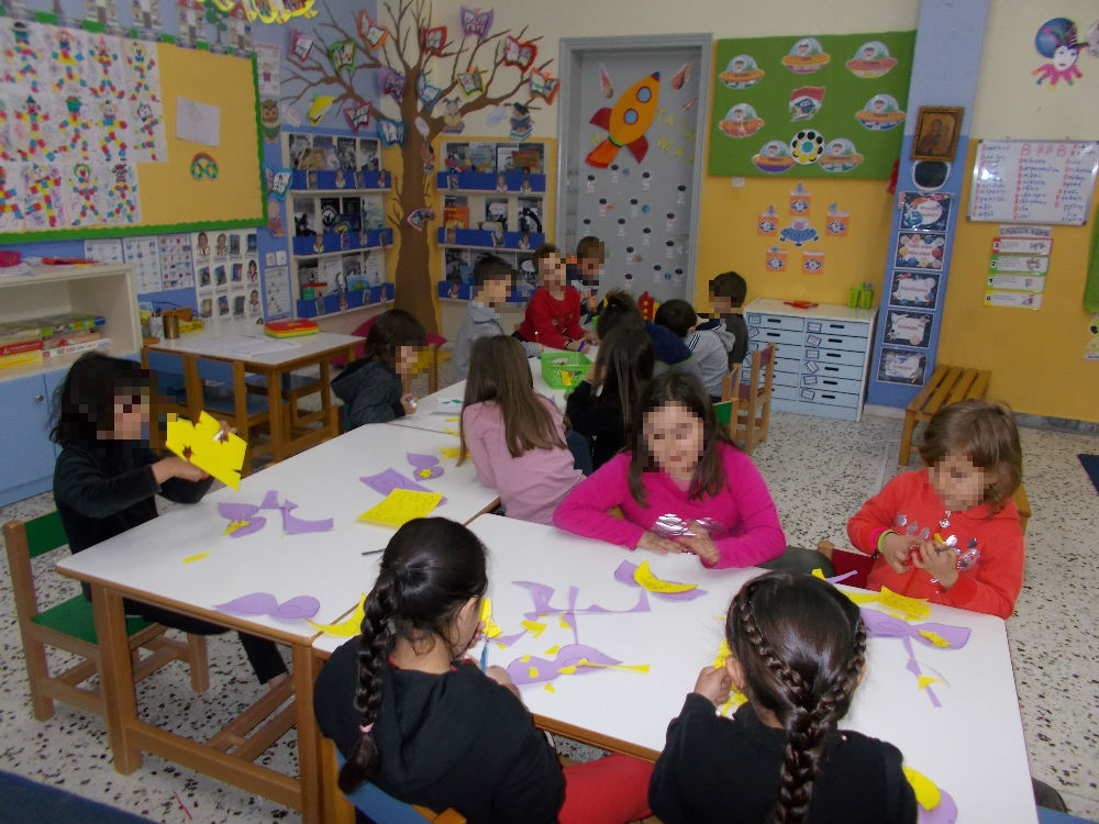 5o & 7o ΝΗΠΙΑΓΩΓΕΙΑ ΤΥΡΝΑΒΟΥ: " Το καπέλο και τη μάσκα μου φορώ...και ...