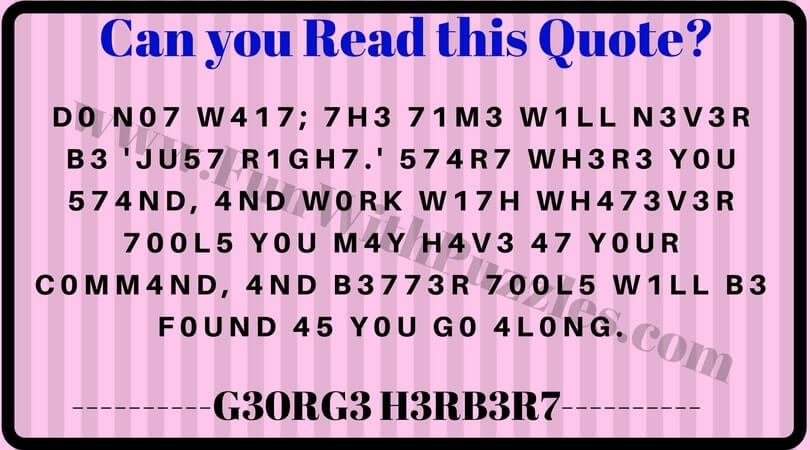 Clever Reading Brain Teasers