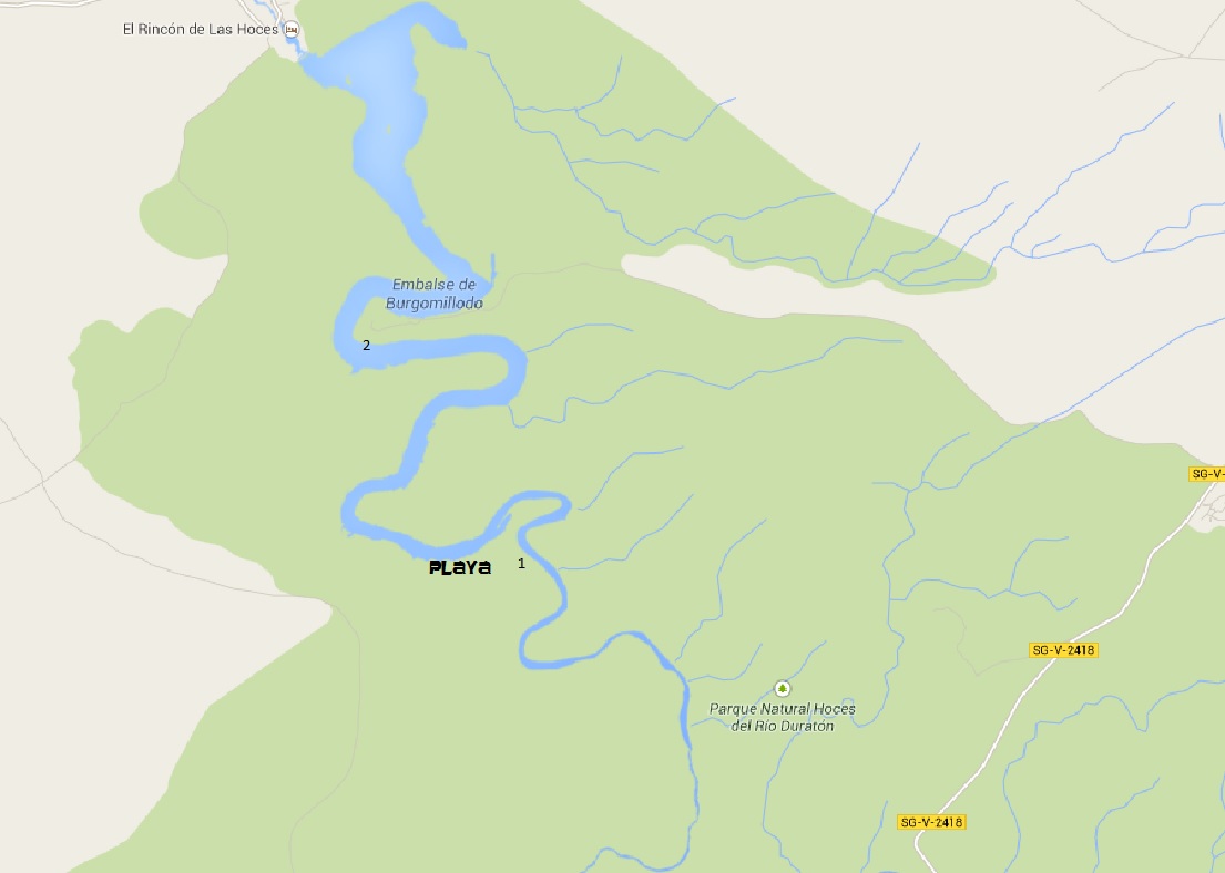 sensaciones: En canoa por las hoces del río Duratón. 19 de julio.