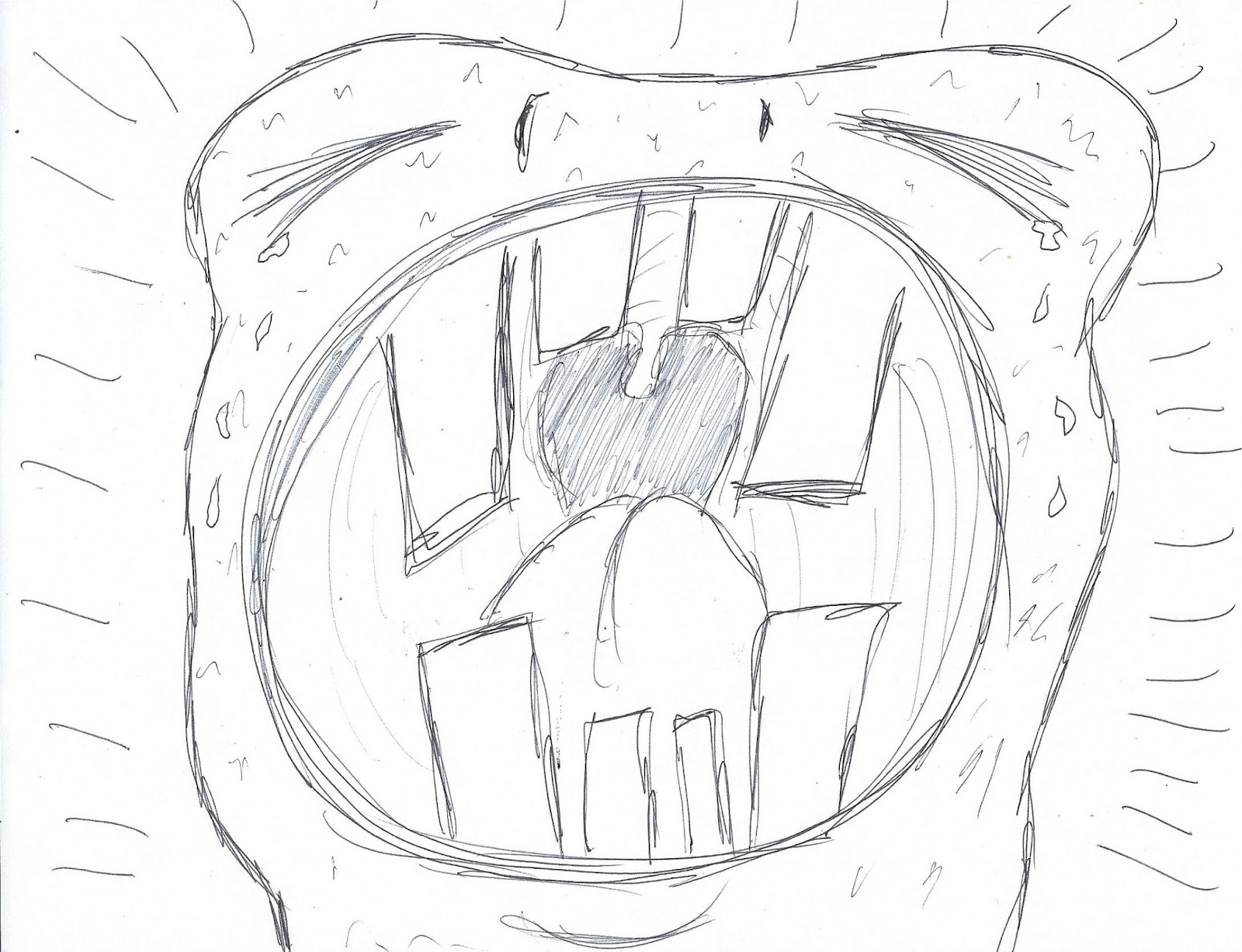 Flinching Forward Fast: Drawing Gallery (First Year)