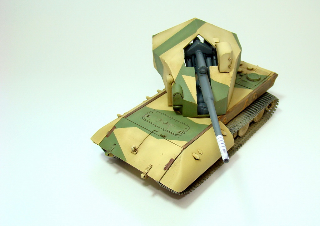 ernimodels: Germany WWII E-75 Heavy Tank with 128mm Flak 40 Gun