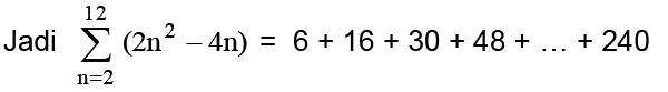 Notasi Sigma - Materi Lengkap Matematika