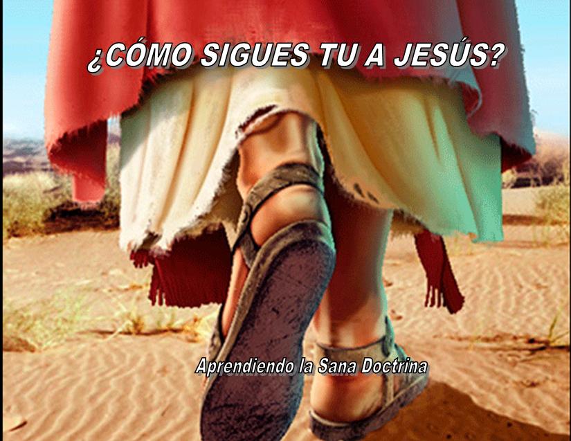 Aprendiendo la Sana Doctrina: ¿CÓMO SIGUES TU A JESÚS?