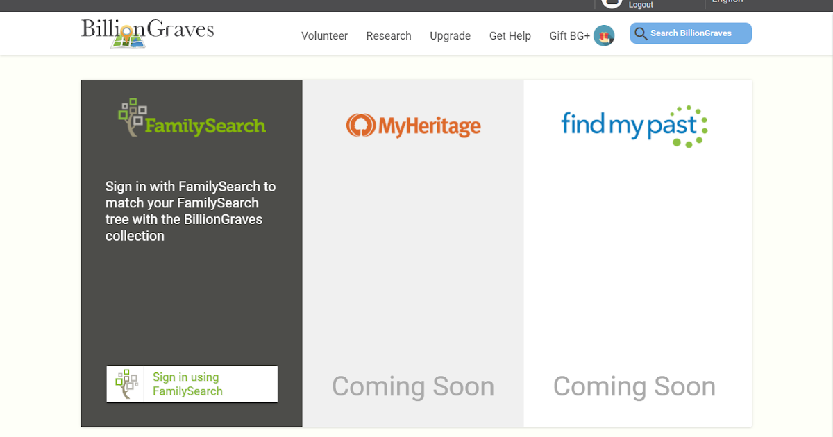 Genea-Musings: BillionGraves Adds Family Trees