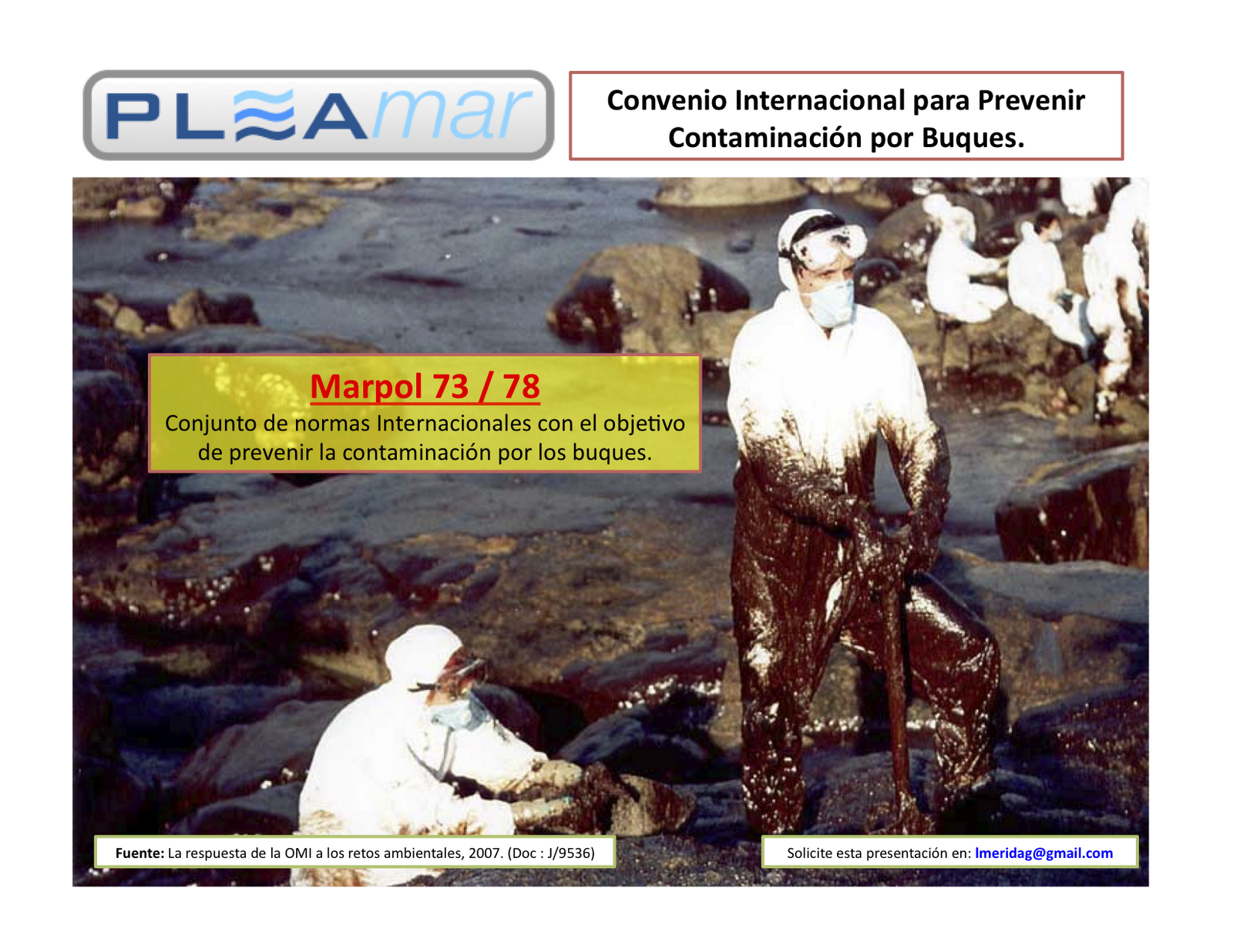 Derecho de la Navegación y Aduanero - Trabajo Final: MARPOL (Convenio ...