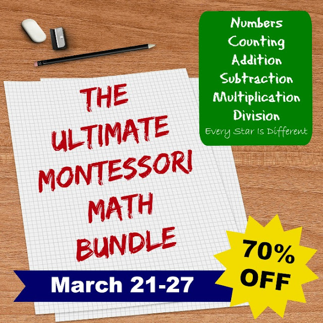 The Ultimate Montessori Math Bundle - Every Star Is Different