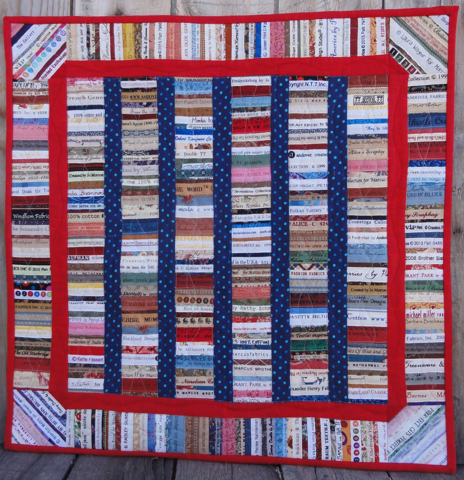 Q-BITS: Selvage Quilt Finish