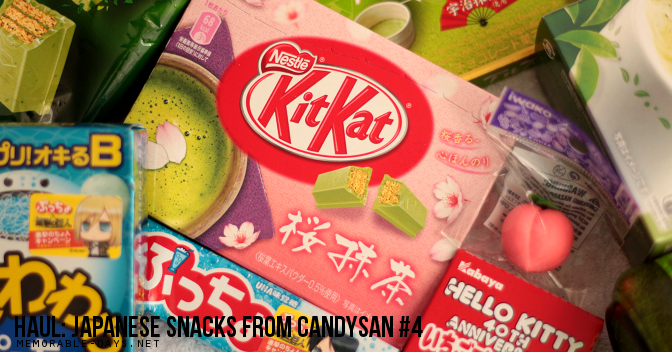 HAUL: Japanese Snacks from Candysan #4 +Discount Code | Memorable Days ...