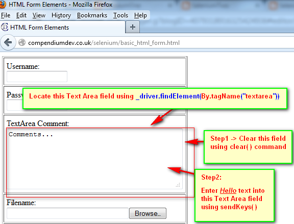 Seleniumtwo 154 Locating Elements Using By Tagname
