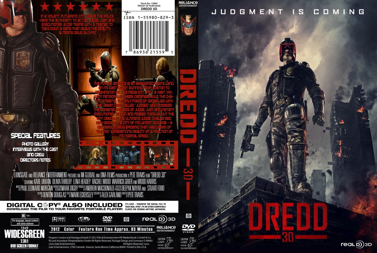 Toma Tu DVD: Dredd
