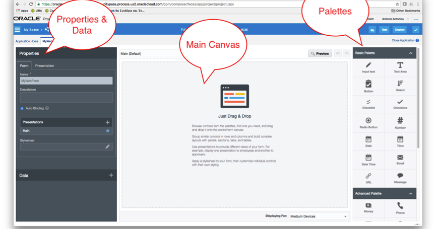 Antonis Antoniou's Blog: Web Forms in Oracle Process Cloud Service