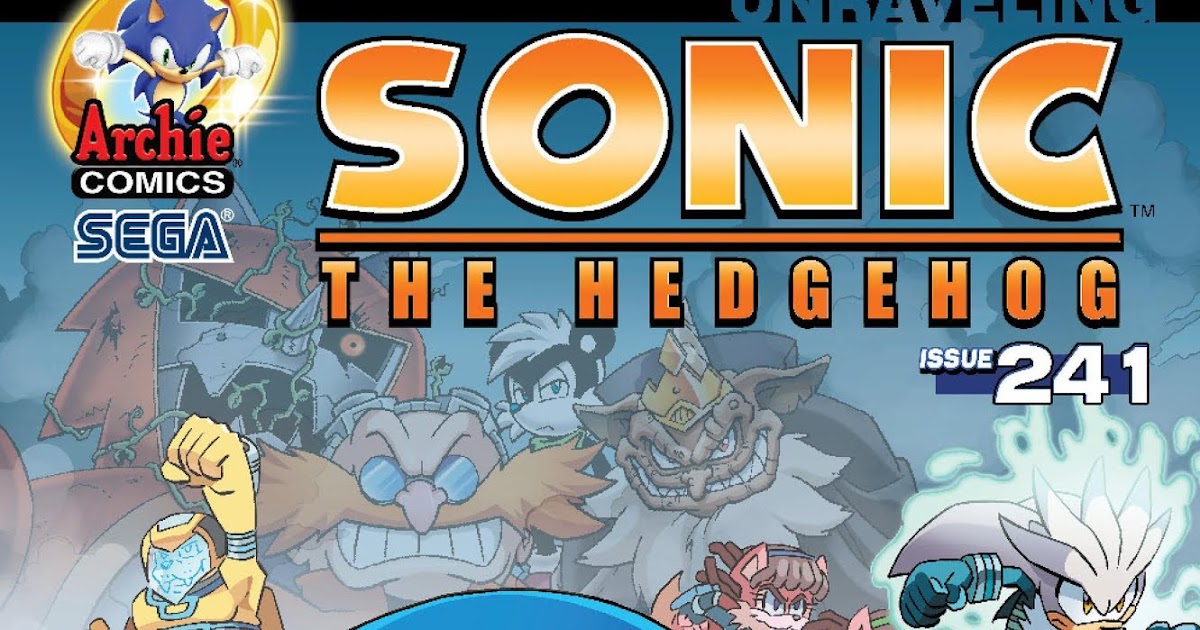 Hedgehogs Cant Swim Sonic The Hedgehog Issue 241