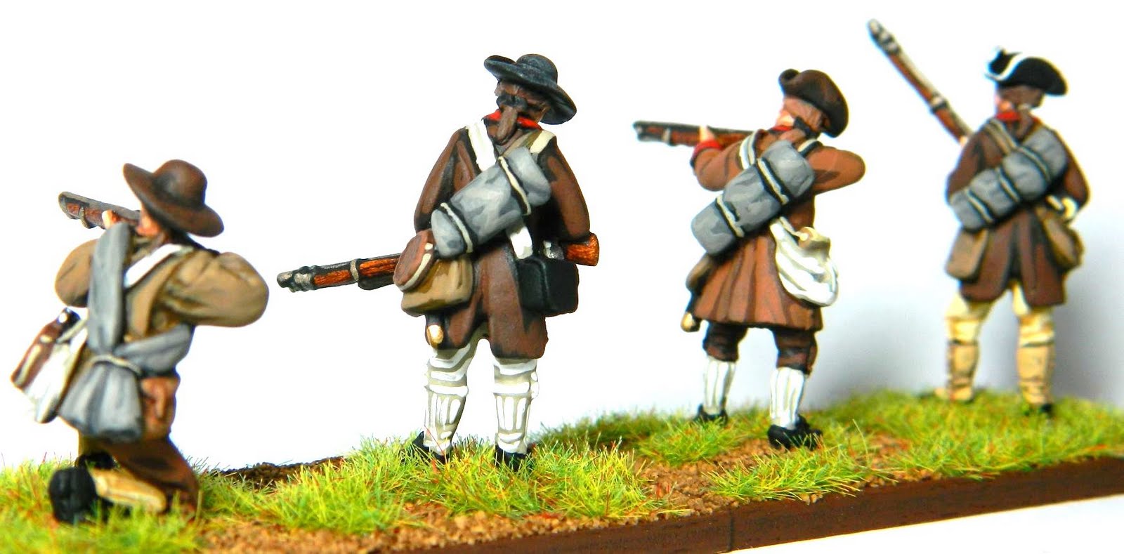 MacPhee's Miniature Men: 28mm Fife and Drum AWI Militia
