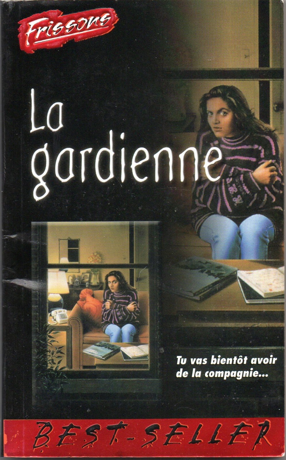 La collection Frissons: La gardienne / No 7
