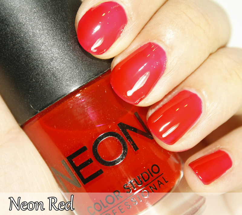 Neon Nail Polish Collection-- Swatches ~ Color Studio Professional