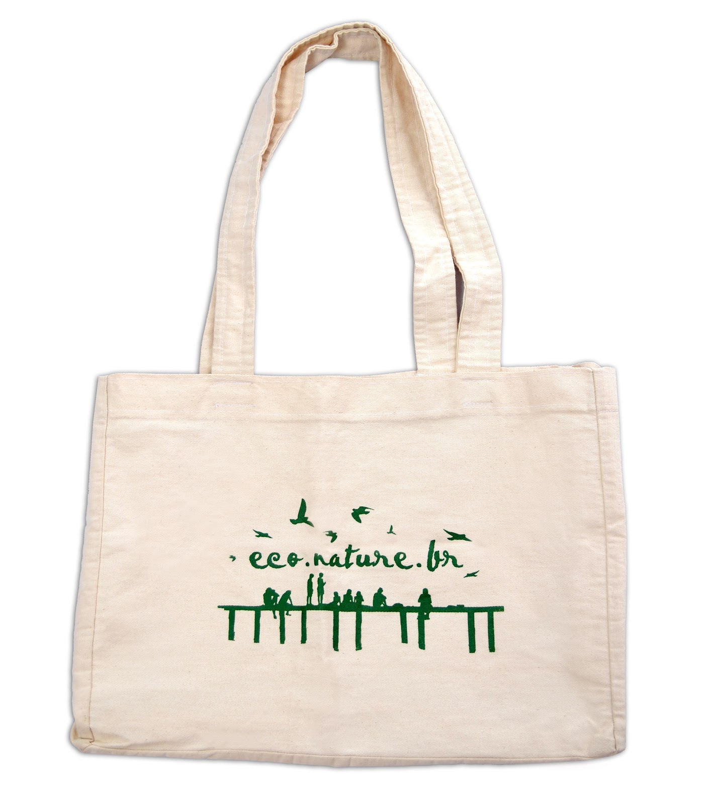 Econature: ECOBAGS 100% ALGODÃO CRU