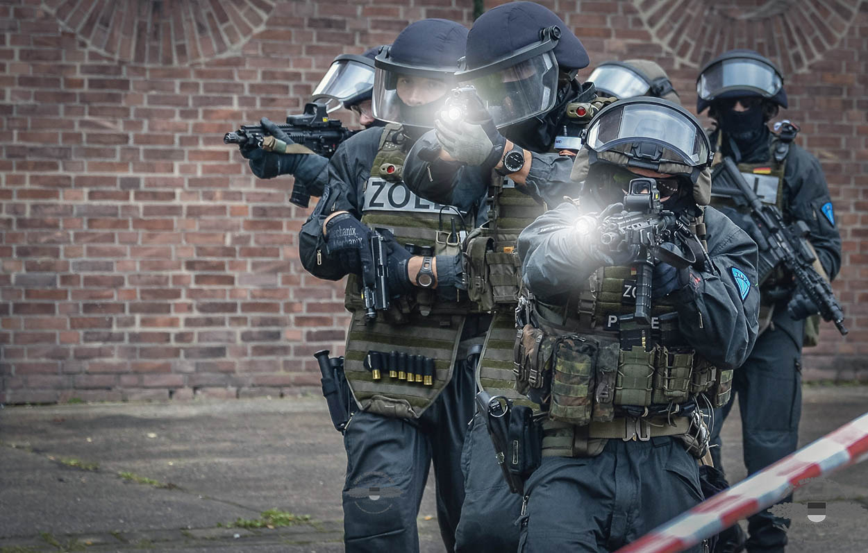 Gsg9 1/87 Unité spéciale: Démonstration des douanes allemandes - 2015