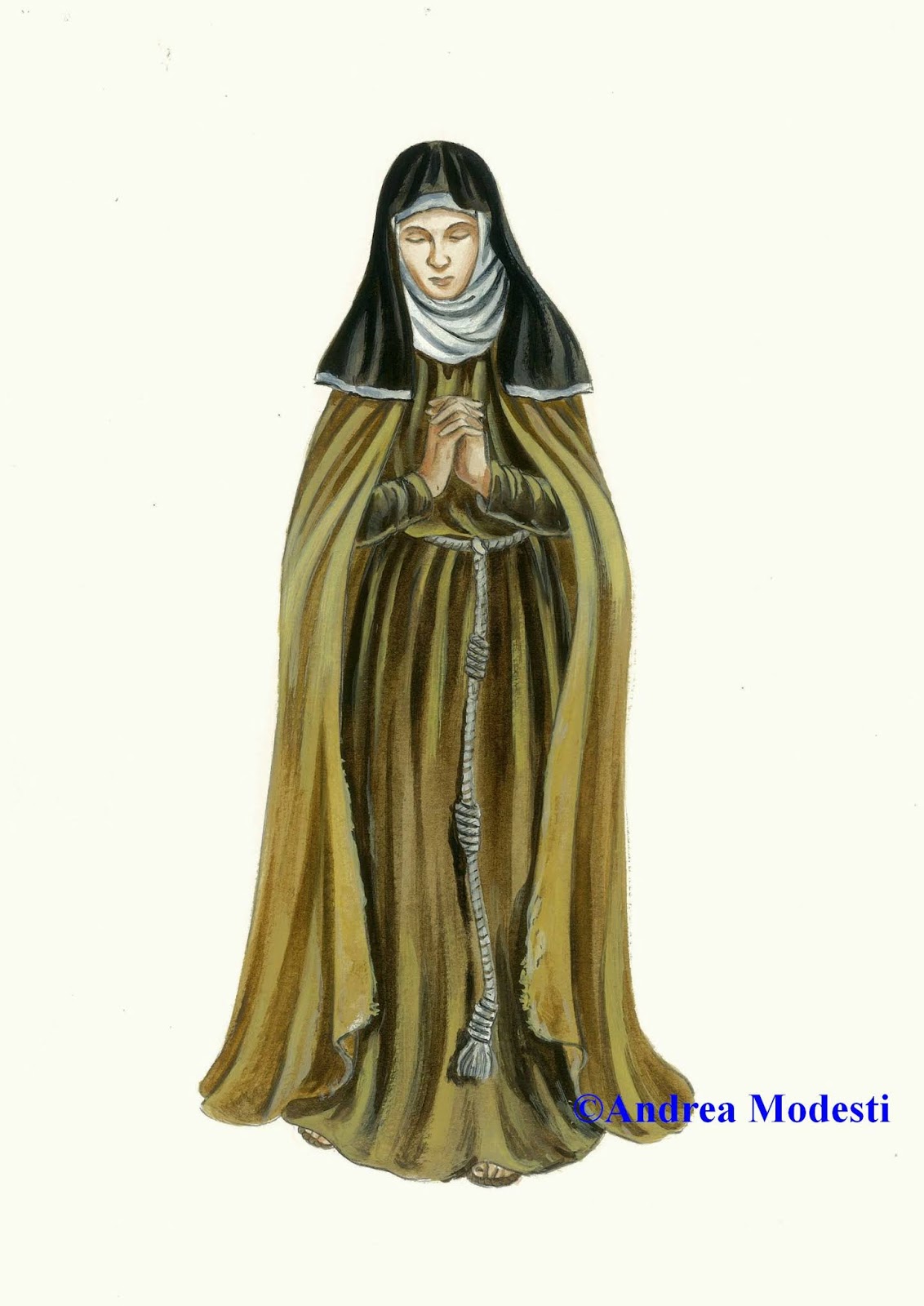 Andrea Modesti Art and Illustration: Anglo-Saxon Ladies (and a Viking one)