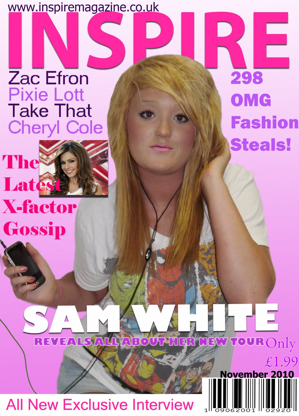 Don't look in the cellar!: Y11 GCSE Magazine Covers