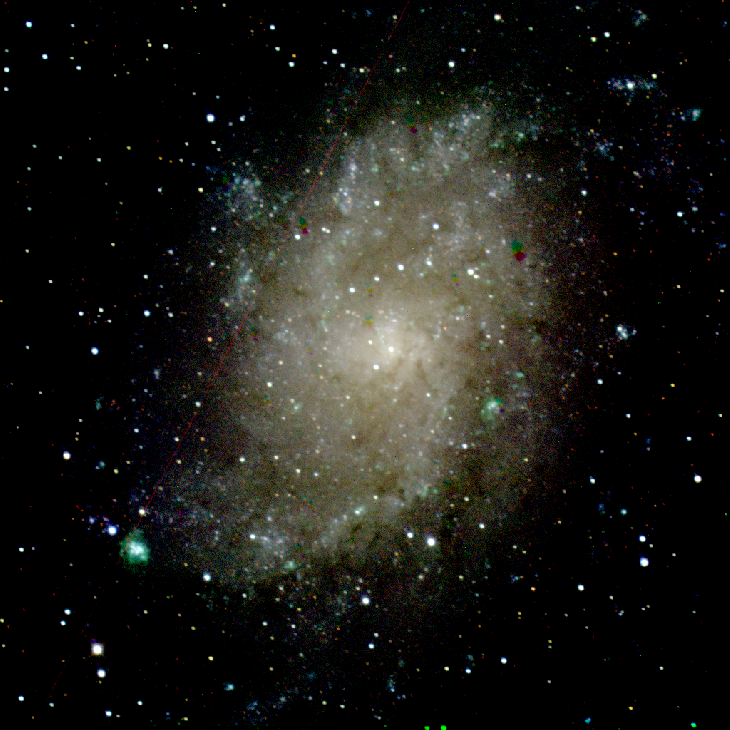 Uzay-Bilim: Üçgen Galaksisi (M33 - NGC 598)