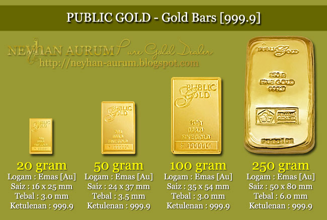 Emas Bar Public GOLD