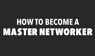 How to Become a Master Networker #infographic - Visualistan