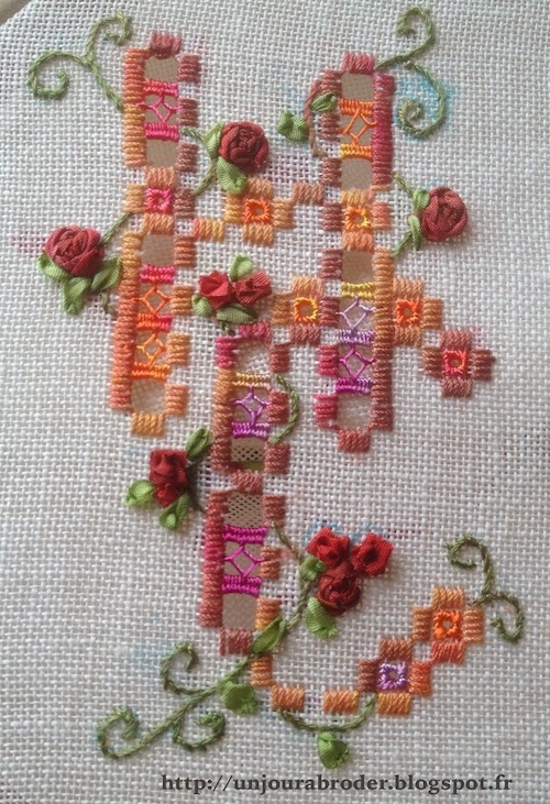 Initiales brodées