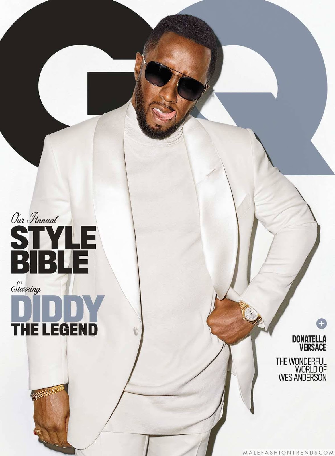 Puff Diddy para GQ USA por Masiek Kobielski