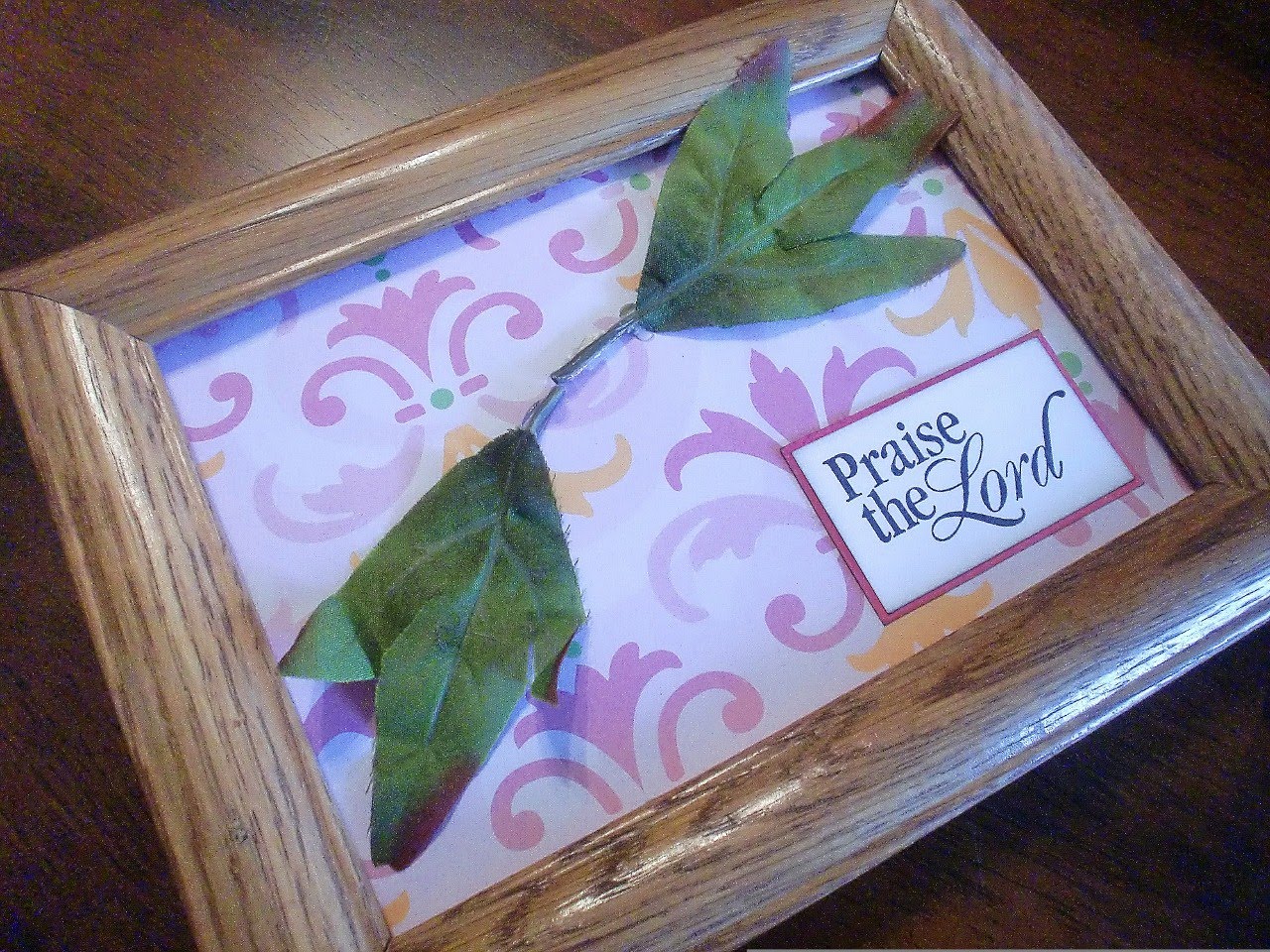 Praise The Lord 3D Frame Art