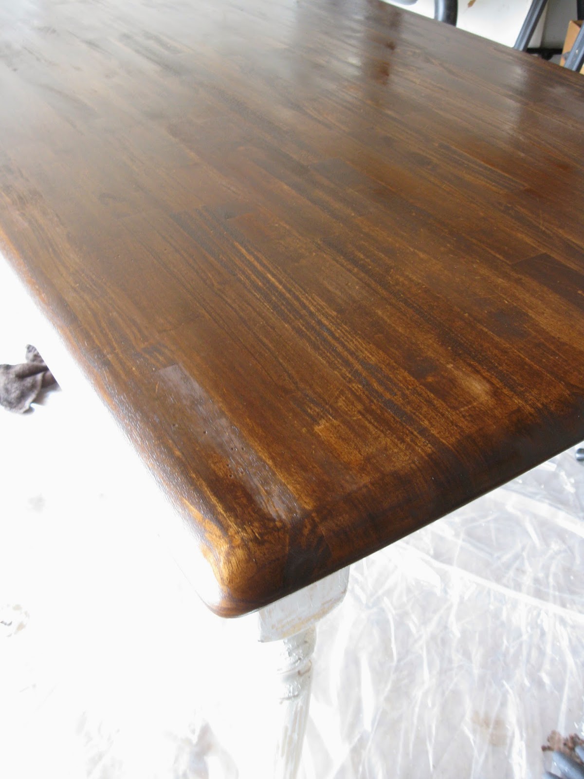 The Nurtured Nest: How To Turn An Ugly, Generic Kitchen Table Into A ...