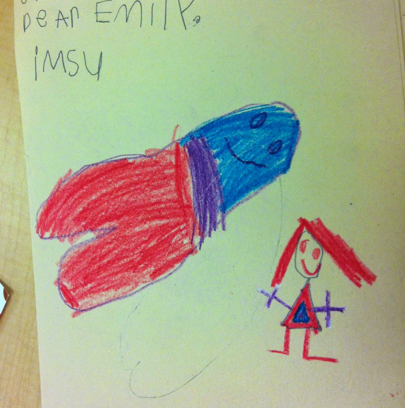 Not Just Child's Play: Challenging Young Minds: Dear Mr. Blueberry Activity