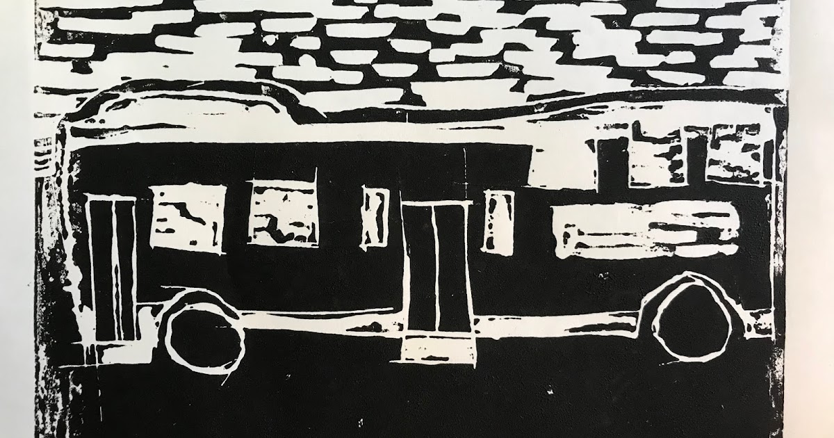 Words on Woodcuts: Linocuts by 4th-6th Graders