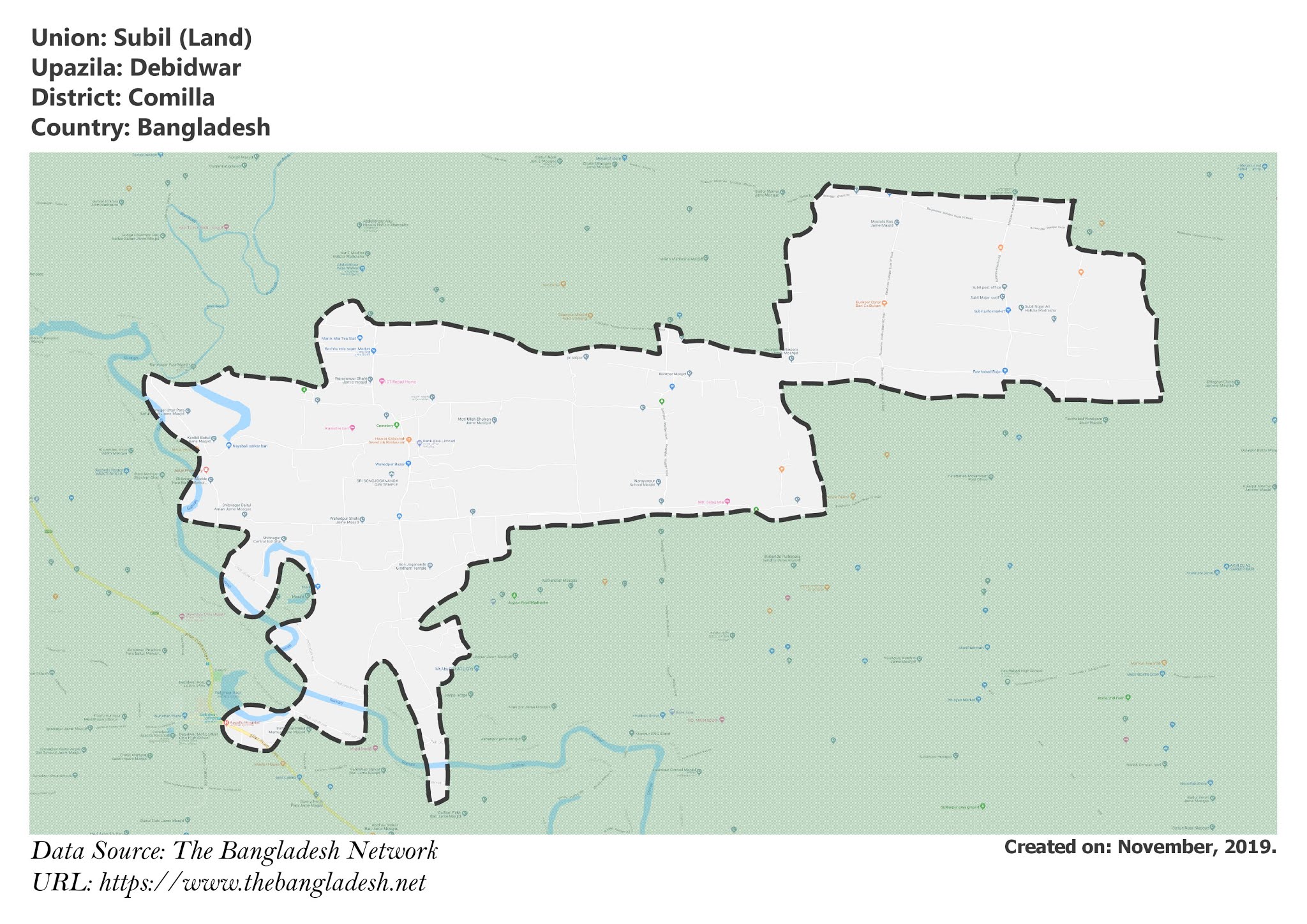 Subil Union, Comilla