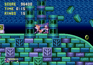 Mega Drive Sonic: Hydrocity Zone (Sonic the Hedgehog 3)