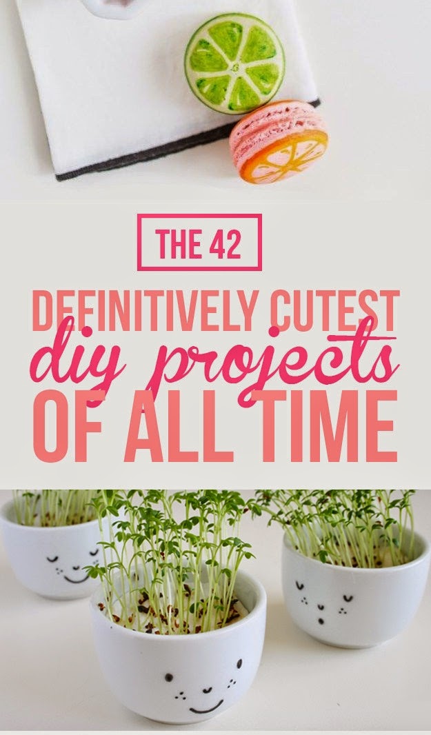 THE 42 DEFINITIVELY CUTEST DIY PROJECTS OF ALL TIME - Handy DIY