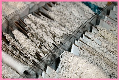 Wild Orchid Crafts: Organizing Lace Ideas