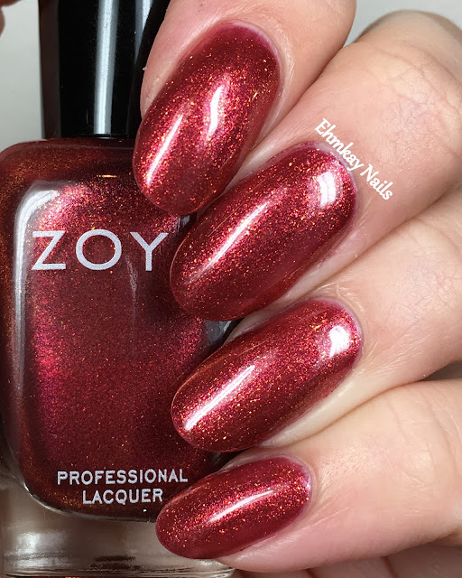 ehmkay nails: Zoya Party Girls for Holiday 2017, Swatches and Review