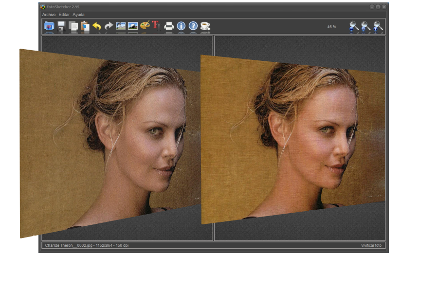 FotoSketcher v3.80 + Portable - Convierte tus fotos en dibujos o ...