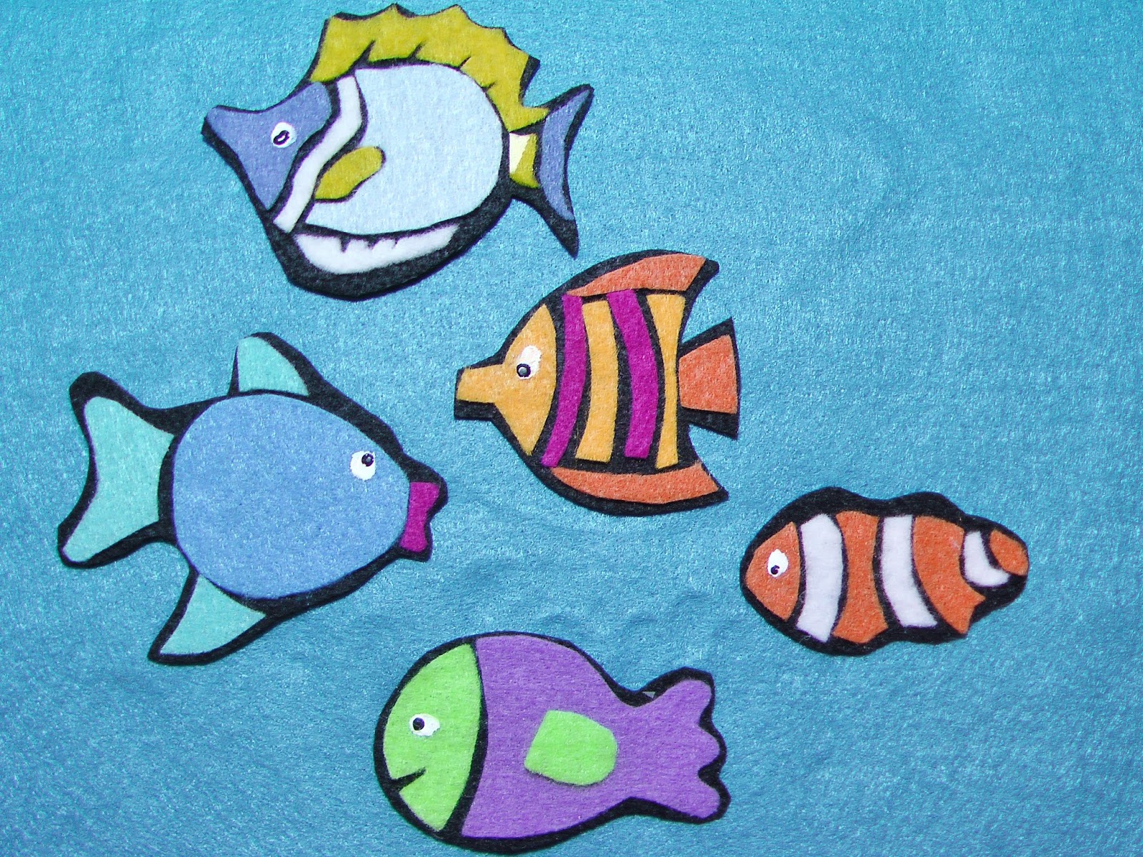 Flannel Board Fun: Five Little Fish