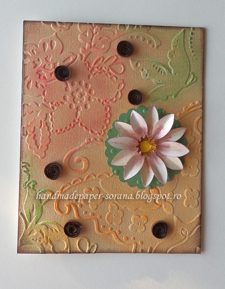 Simple flower card