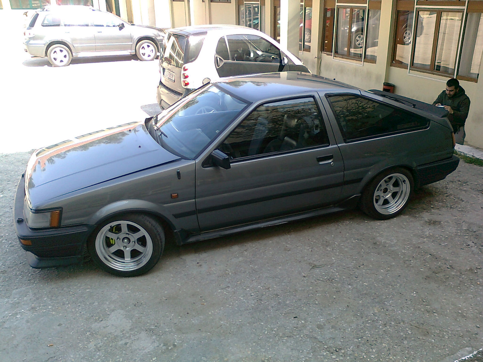 JDMbits: Rota Grid-V Fitted On Pano's AE86!