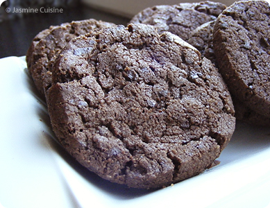 Sablés double-chocolat - Daring Bakers - Jasmine Cuisine