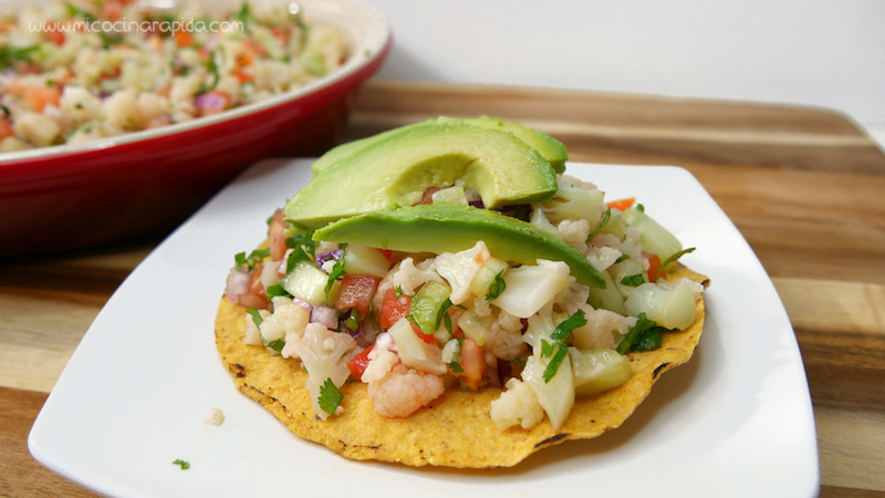 Ceviche de Coliflor - Mi Cocina Rápida