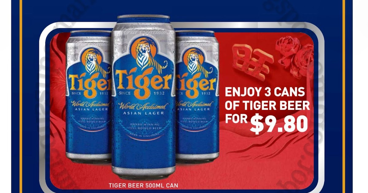 Cheers Tiger Beer Promotion 06 - 12 February 2018 ~ Supermarket Promotions