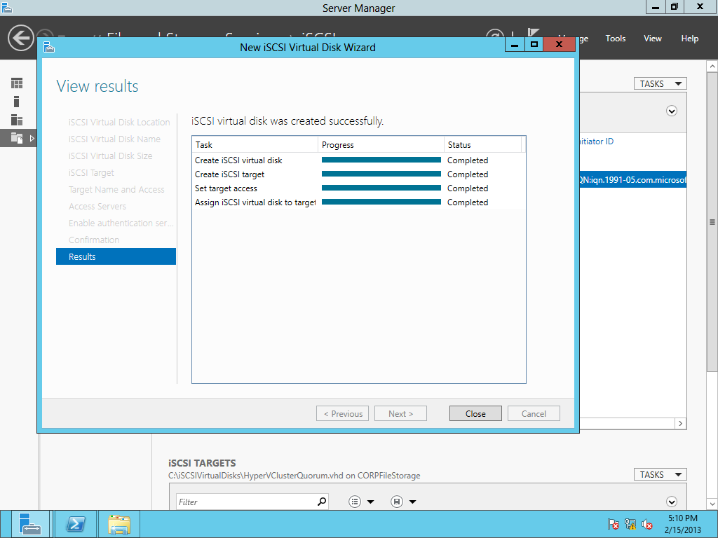 arbappy® - System Center: iSCSI target configuring in Windows Server ...