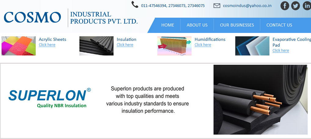Cosmo Industrial Pvt Ltd