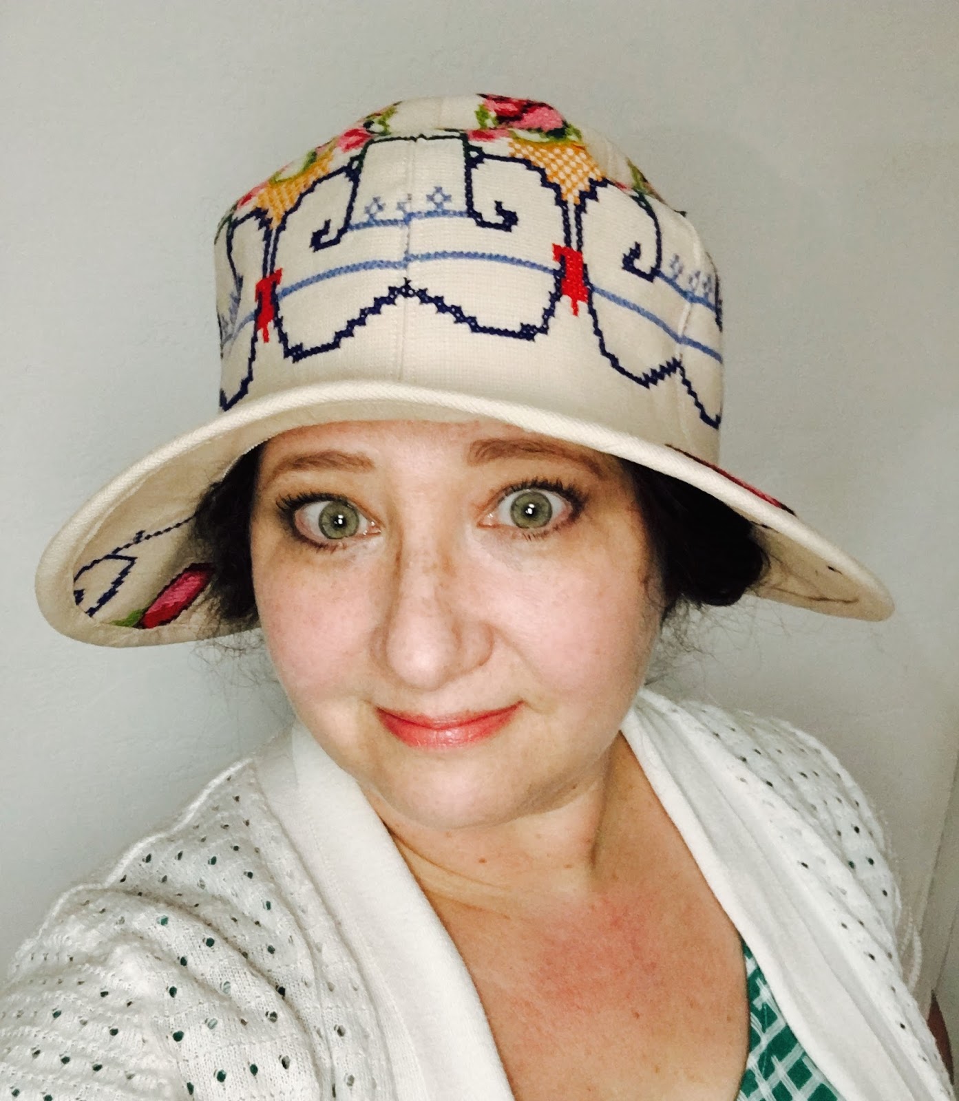 Sew Modern Sew Historical: 1920s Elsewhen Millinery Sybil hat take 2