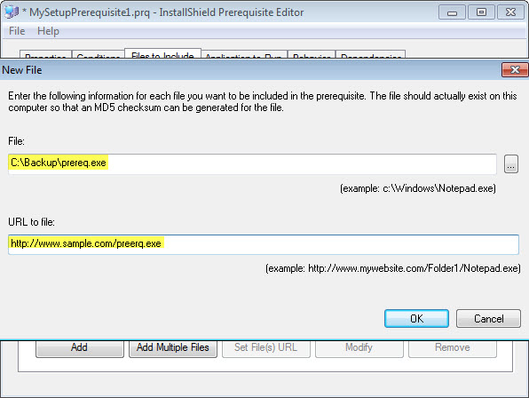 AppREPACK: Creation of .PRQ Files - Installshield