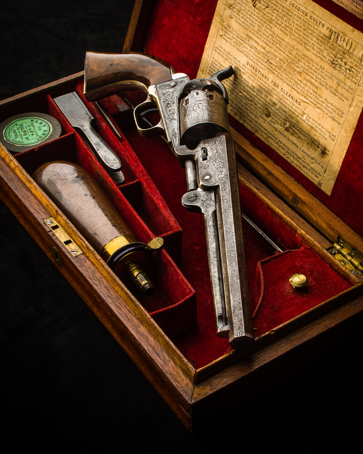 Cazador Mexicano: Un Trio de raros Revolveres Colt