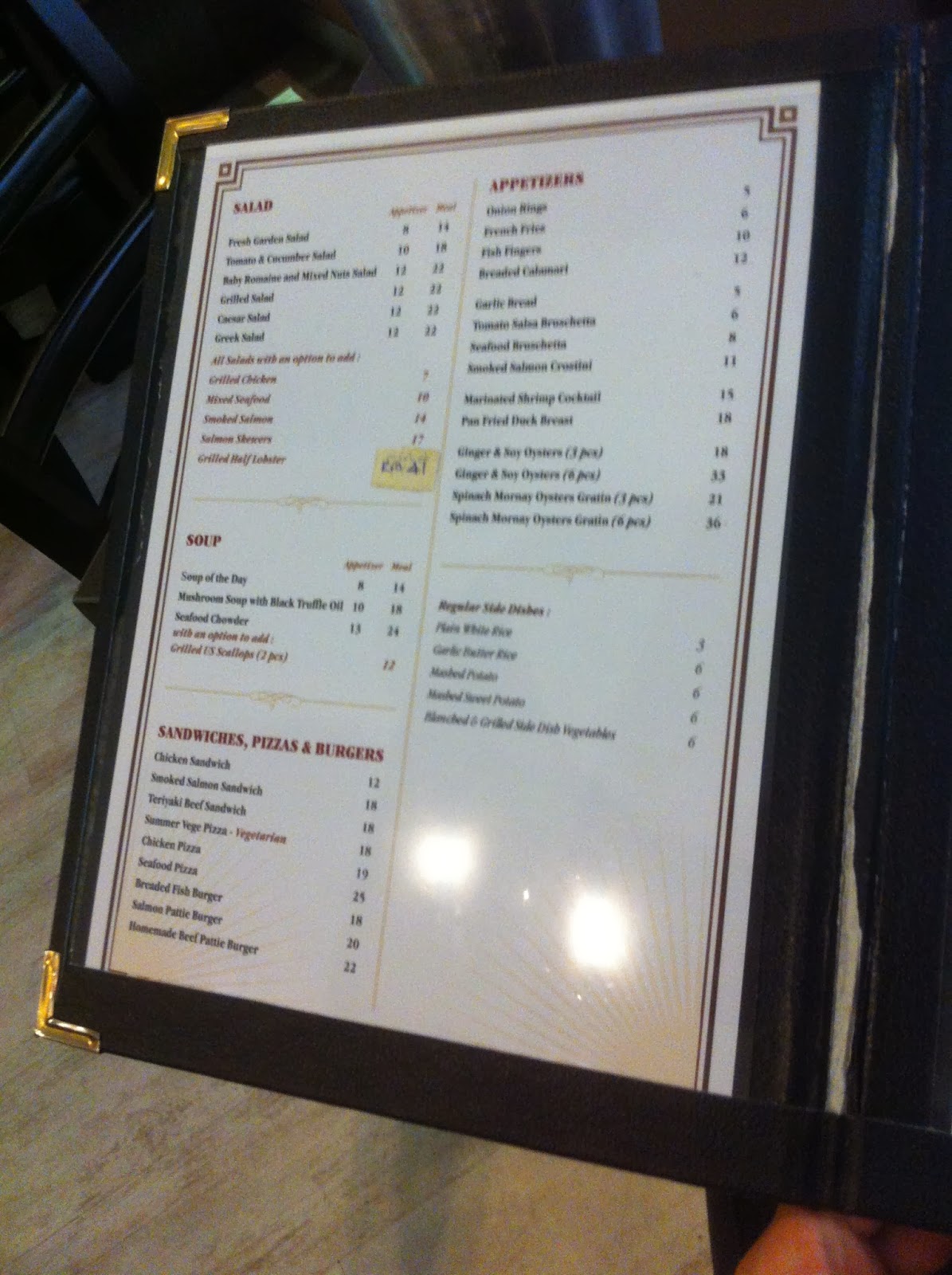 Our Journey : Penang Tanjung Tokong - Strait Quay Blue Reef Restaurant